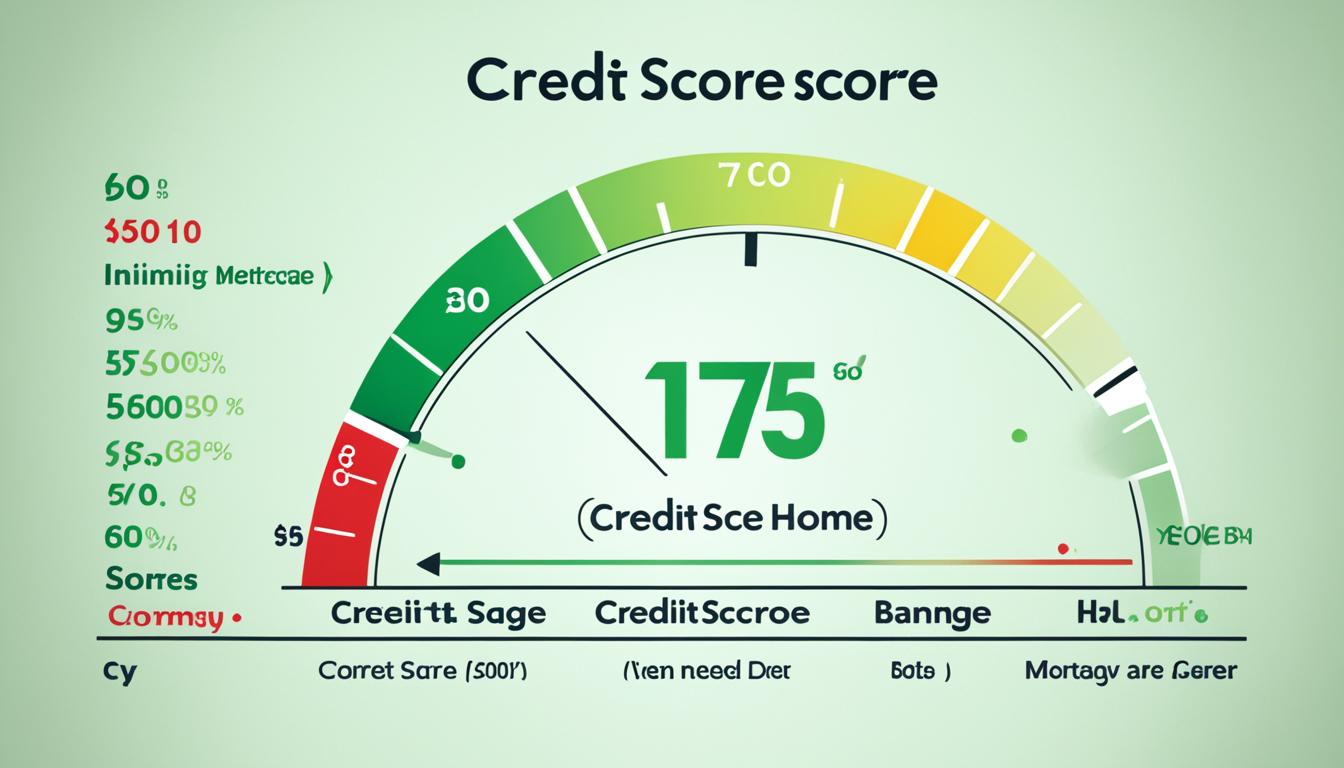 What credit score is needed to buy a house in UK?
