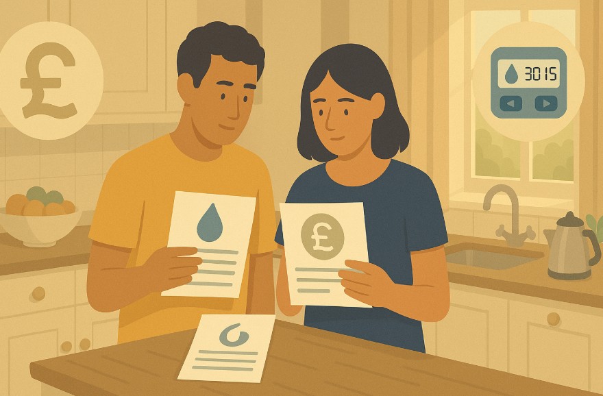 Average Water Bill For 2 Person Household In The UK
