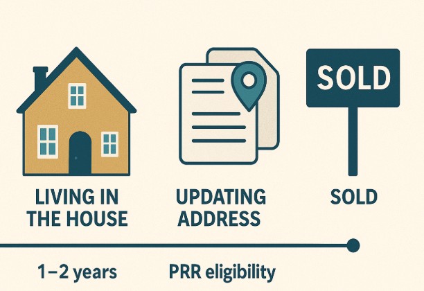 How Long Do You Have to Live in a Property to Avoid Capital Gains Tax UK?