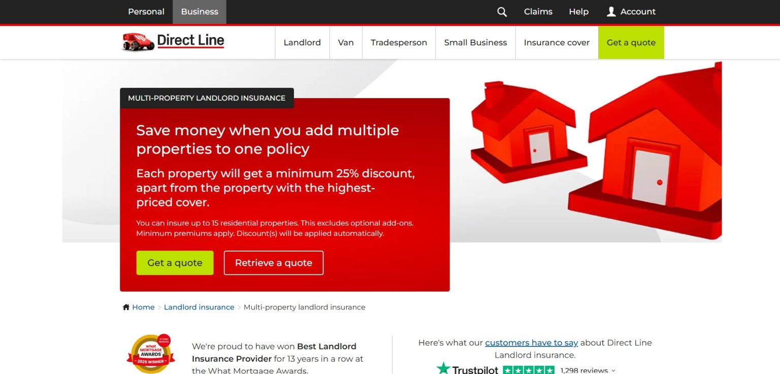 Multi Property Landlord Insurance | Top 5 Providers in the UK for 2025